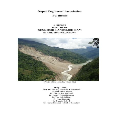 Sunkoshi landslide report final | DOCX