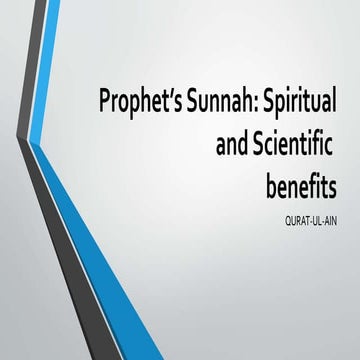 Sunnah benefits | PPTX