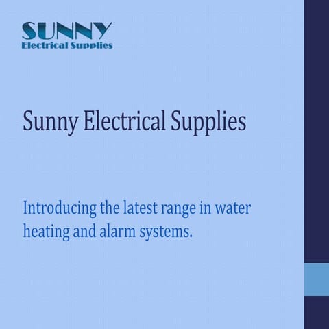 Sunny Electrical Supplies | PPT