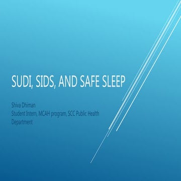 Safe Sleep Presentation | PPTX