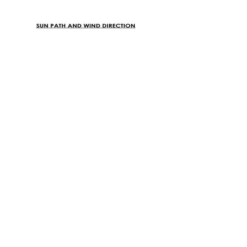 Sun path and wind direction | DOC