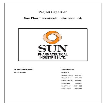 Sun Pharmaceutical | PDF
