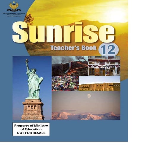Sunrise 12 Teacher's Book | PDF
