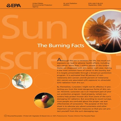 Sunscreen | PDF
