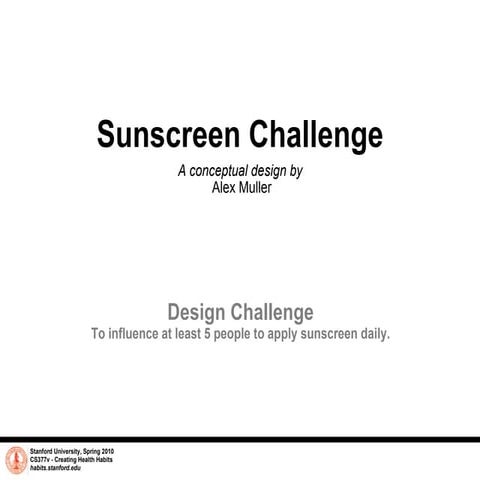 Sunscreen Project | PPT