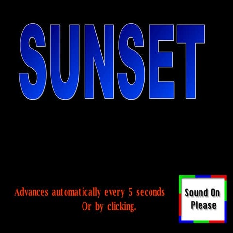 Sunset | PPS