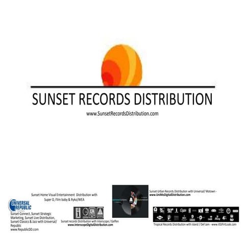 Sunset Records Distribution | PPTX