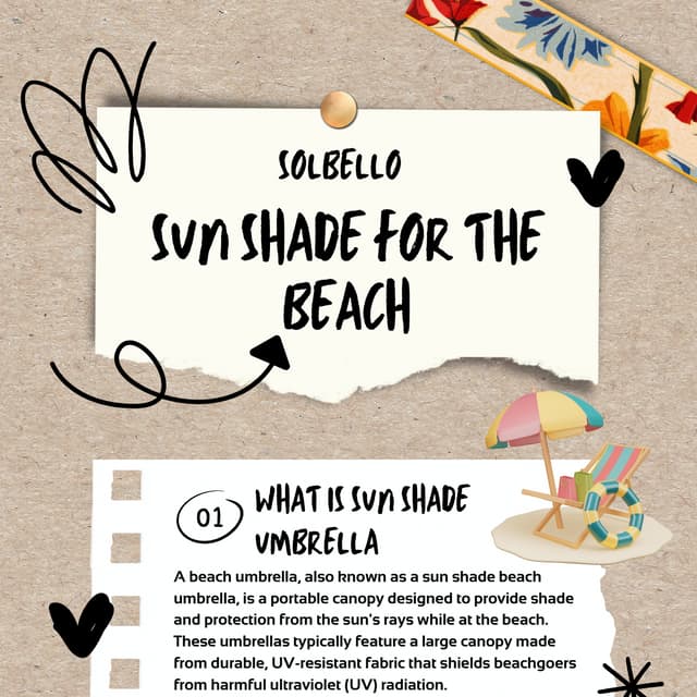 Solbello Sun Shade Umbrella for Beach 2024 | PDF