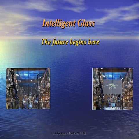 Sun Shield Intelligent Glass Powerpoint | PPT
