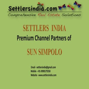 Sun Simpolo Bopal Ahmedabad - 9990175550 | PPTX