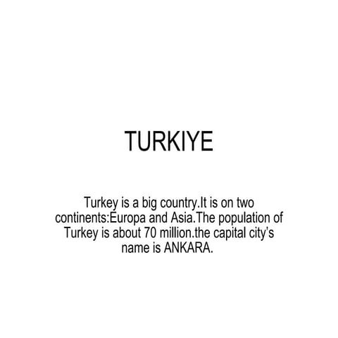 Turkey | PPT