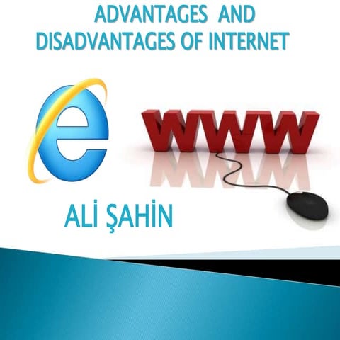 advantages and disadvantages of Internet | PPTX