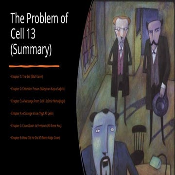 presentation about THhe Problem of Cell 13 | PPTX