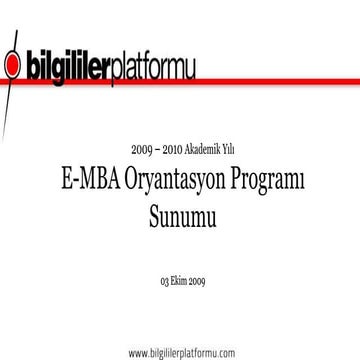 bilgililer platformu tanıtım sunumu | PPT