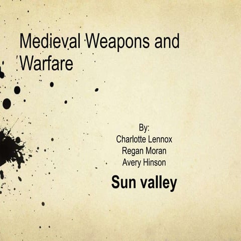 Medieval Shields on a Battlefield | PPTX