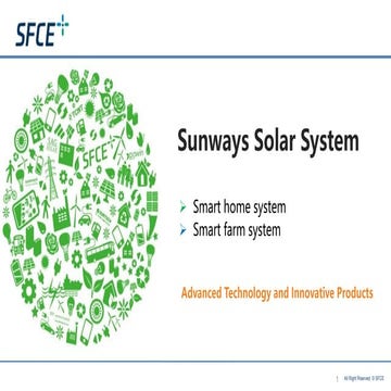 Sunways solar system | PDF
