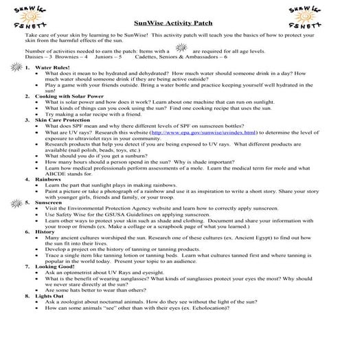 Summer Safety | PPTX