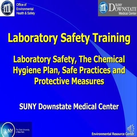 SUNY Lab Safety Presentation | PPTX