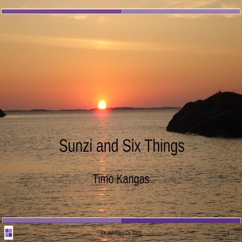 Sunzi says (about the Six Things) | PPT