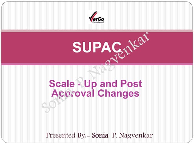 Supac | PPT