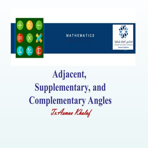 Sup Comp Adj Vert Angles w Measures - Remind.ppt