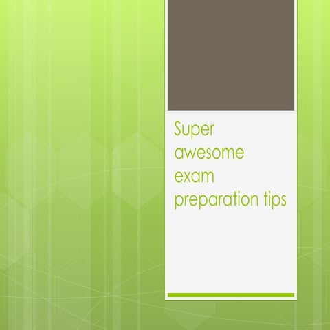 Super awesome english exam preparation | PPTX | Educational Assessment ...