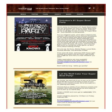 Super bowl 50 Sports Event in Hoboken | PDF