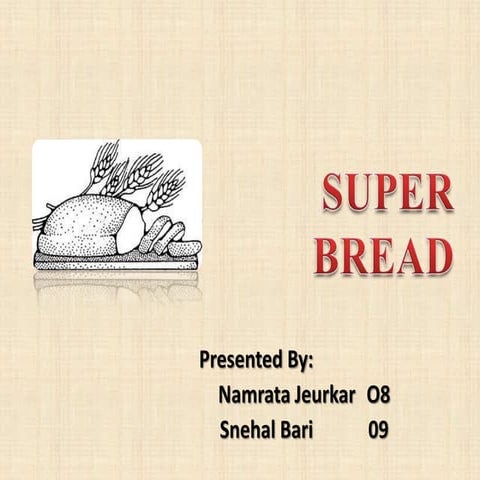 INNOVATIVE Super Bread | PPTX
