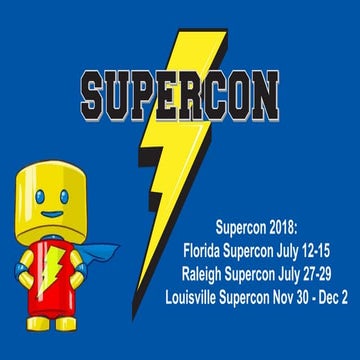 Supercon 2018 info | PDF
