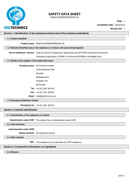 polysorbate 60 msds material safety data sheet | PDF