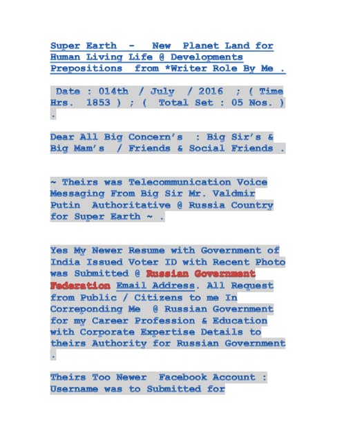 Discovering super earth 07 . | DOCX