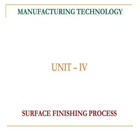 super finishing.pptx | Geology | Science