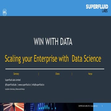 Scaling Your Enterprise With Data Science | PPTX