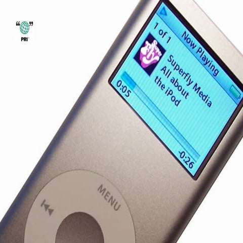 It is the iPod's world, we just live in it. | PPT