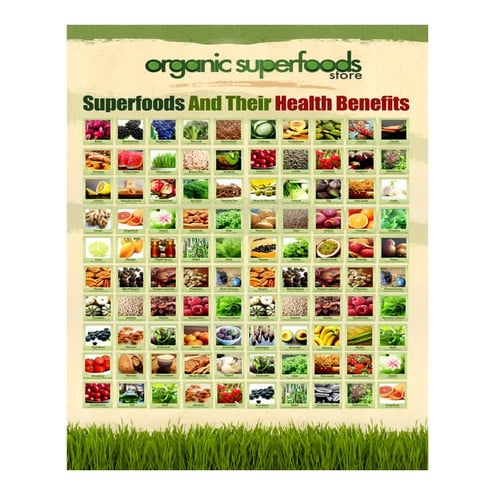 Superfoods and Their Benefits! | PDF