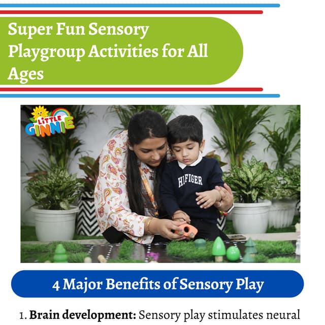 Super Fun Sensory Playgroup Activities for All Ages | PDF