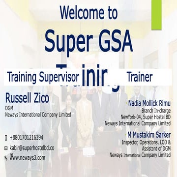 Super GSA Training (Hospitality Service Section) | PPTX