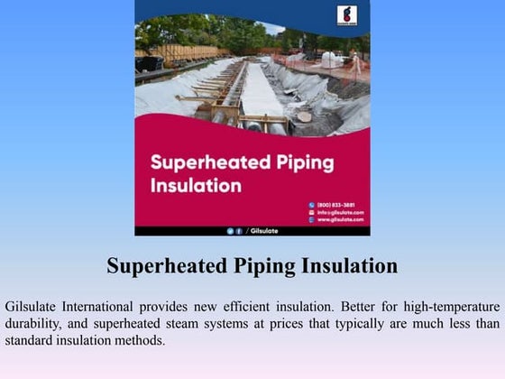 Piping Insulation | PPT | Business | Business and Finance