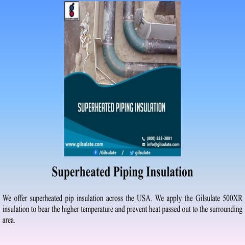 Superheated Piping Insulation | PPT