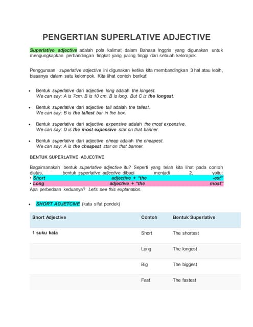 Degrees of comparison | PPTX
