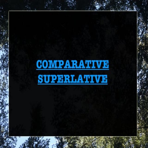 Comparatives and Superlatives with Movies | PPTX