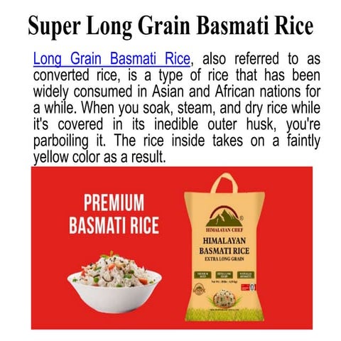Super Long Grain Basmati Rice.pptx