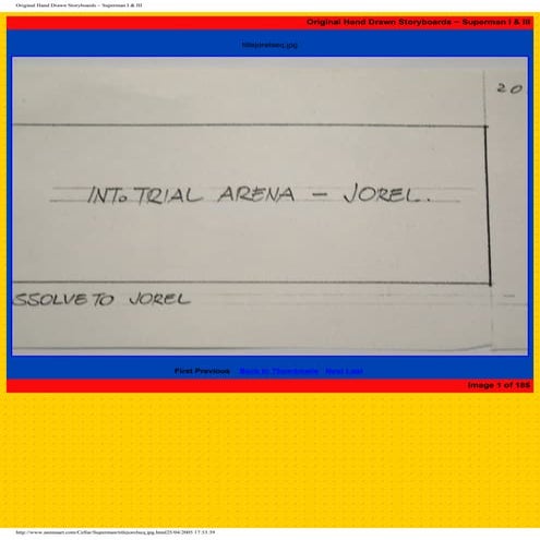 Superman storyboard | PDF