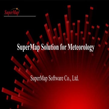 Super map solution for meteorology v1.2 | PPT