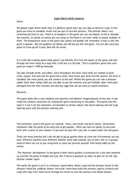 Super Mario-PowerPoint-Template for Presentation | PPTX