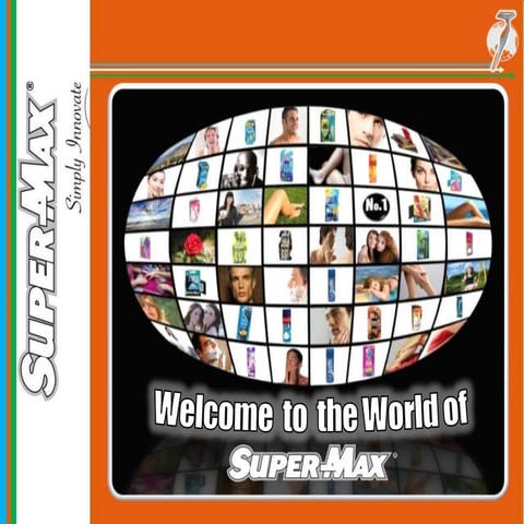 Super Max Introduction | PPTX | Shaving | Personal Care