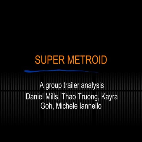 Supermetroid | PPT