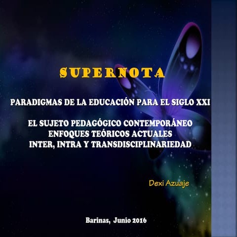 Super nota dexi_azuaje | PPT