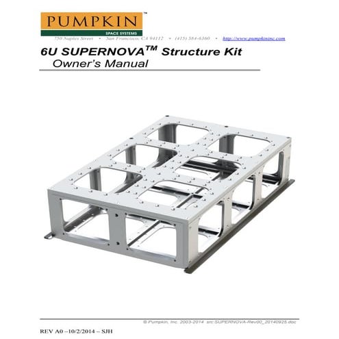 Supernova user manual-rev_a0 | PDF
