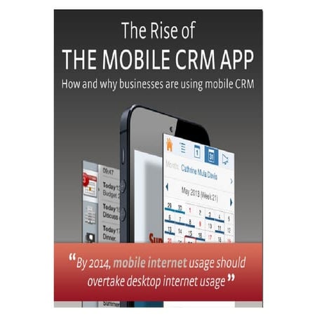 The rise of the mobile CRM App | PPT